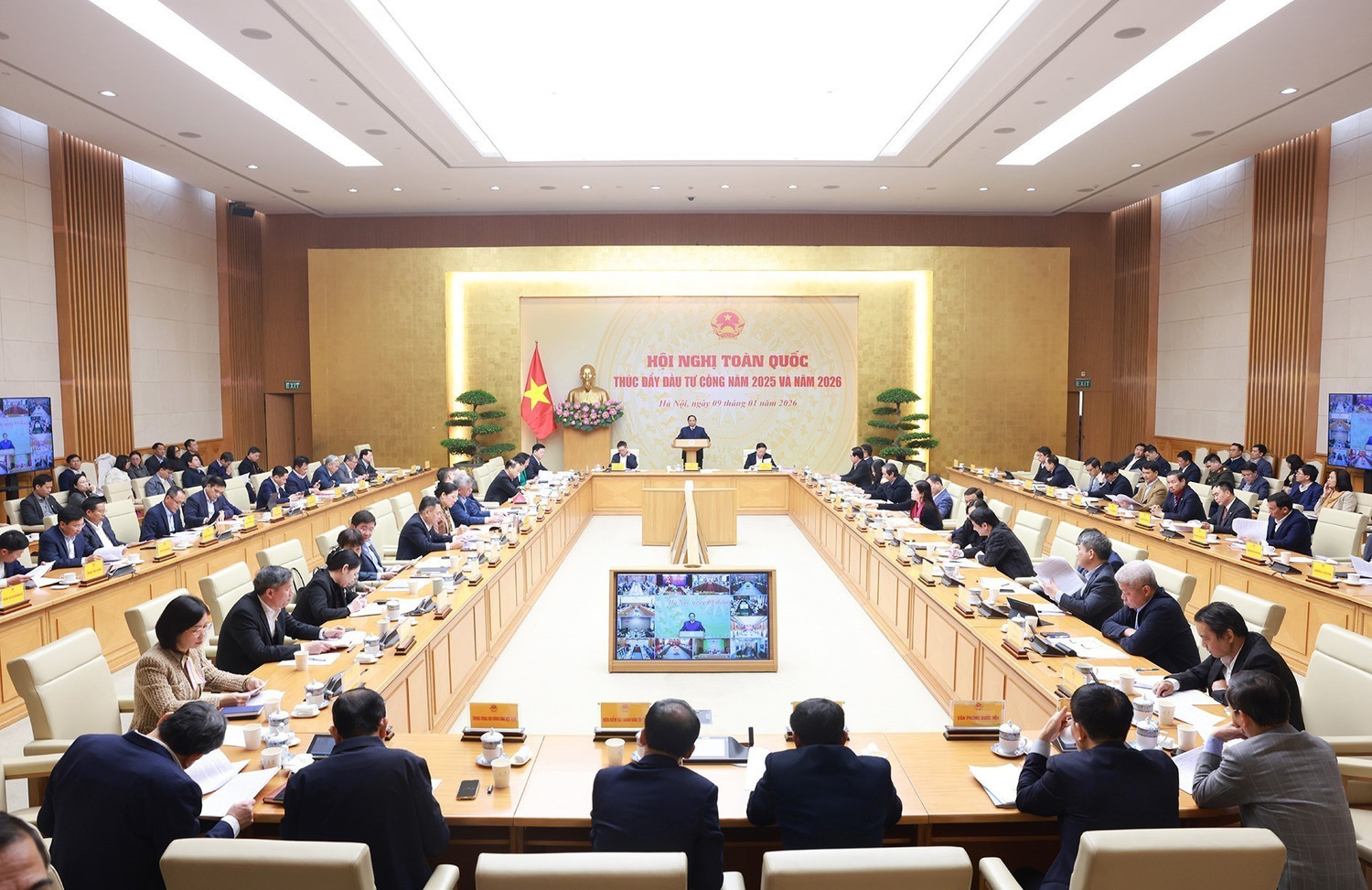 Pham Minh Chinh: Derechos de la población en la inversión pública 2026 | Vietnam+ (VietnamPlus)