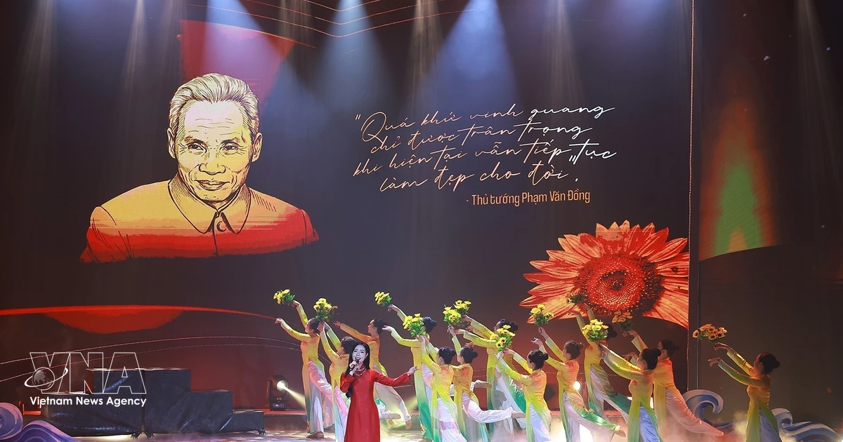 Homenaje a Pham Van Dong en su 120 aniversario en Quang Ngai | Vietnam+ ...