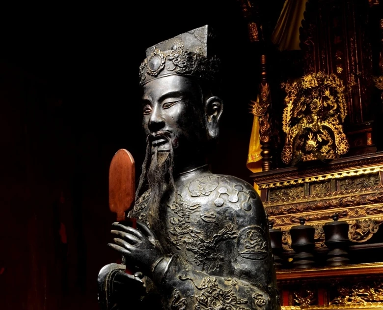 Estatua del rey An Duong Vuong: un tesoro nacional con características ...